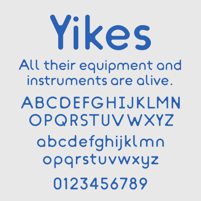 Yikes Font｜GOOD FONTS