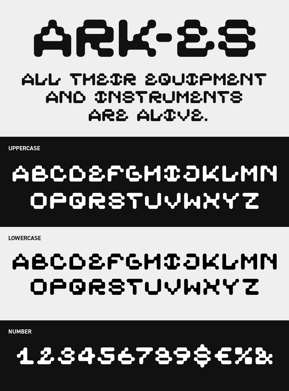 ARK-ES Font｜GOOD FONTS