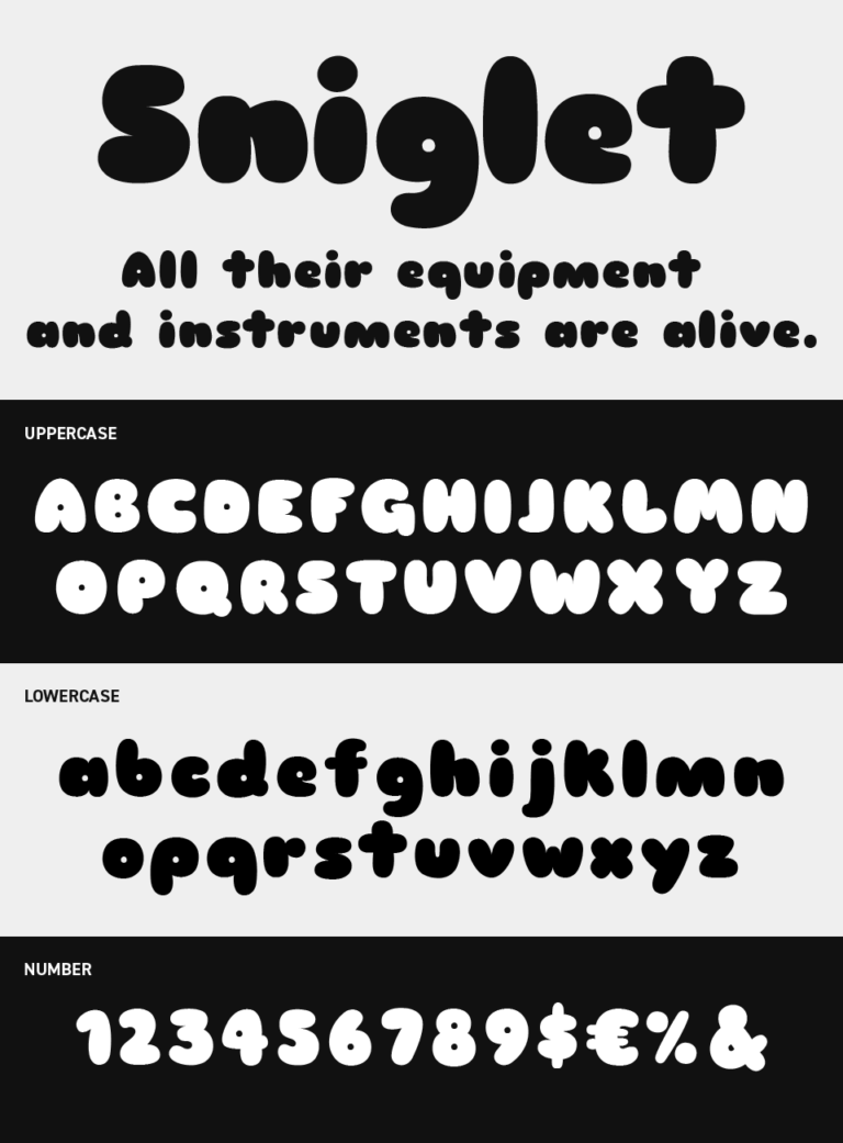 Sniglet Font｜GOOD FONTS